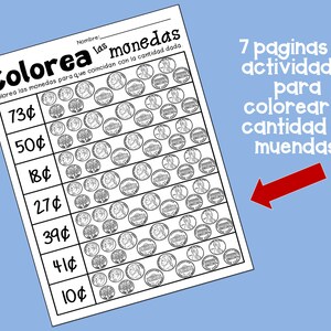 Cuenta Las Monedas - Etsy