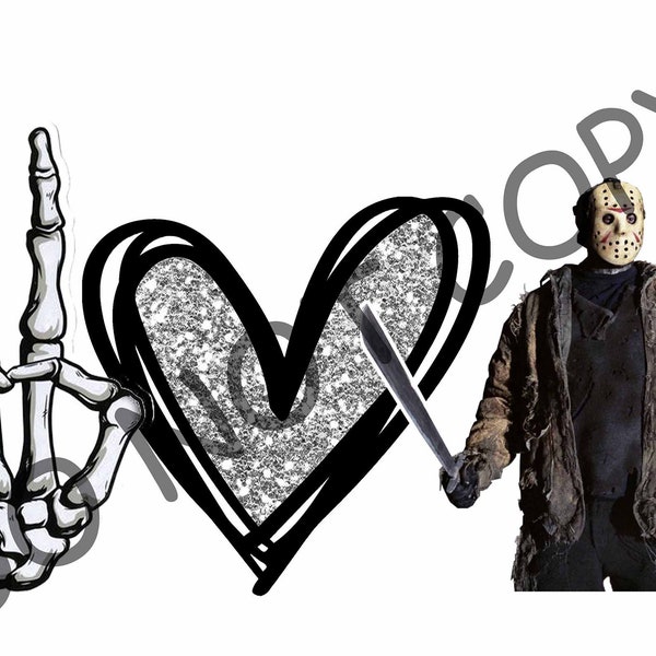 Jason Voorhees Clipart - Etsy