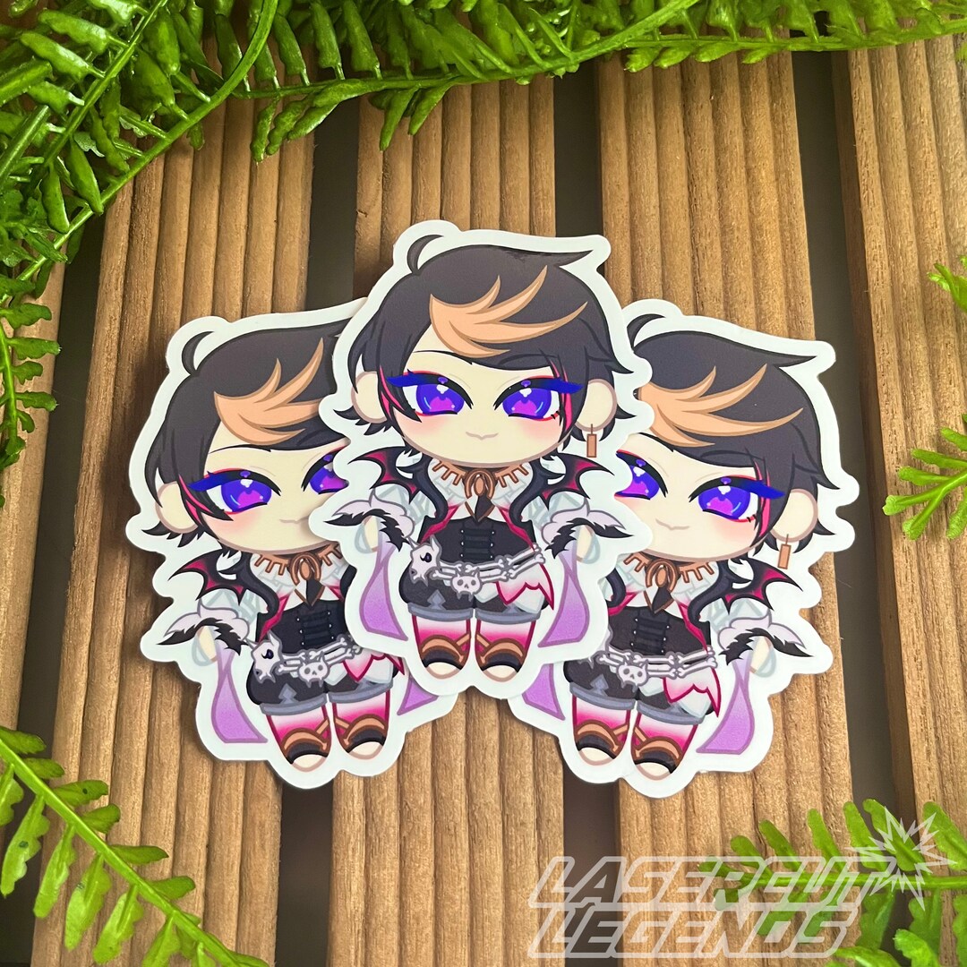 Luxiem Shu 3in Sticker Nijisanji EN Vtuber - Etsy