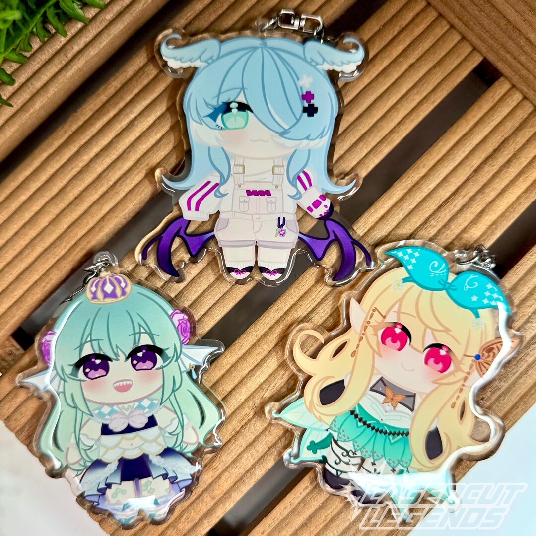 Lazulight 3.5in Acrylic Charm Nijisanji EN Vtuber Merch - Etsy