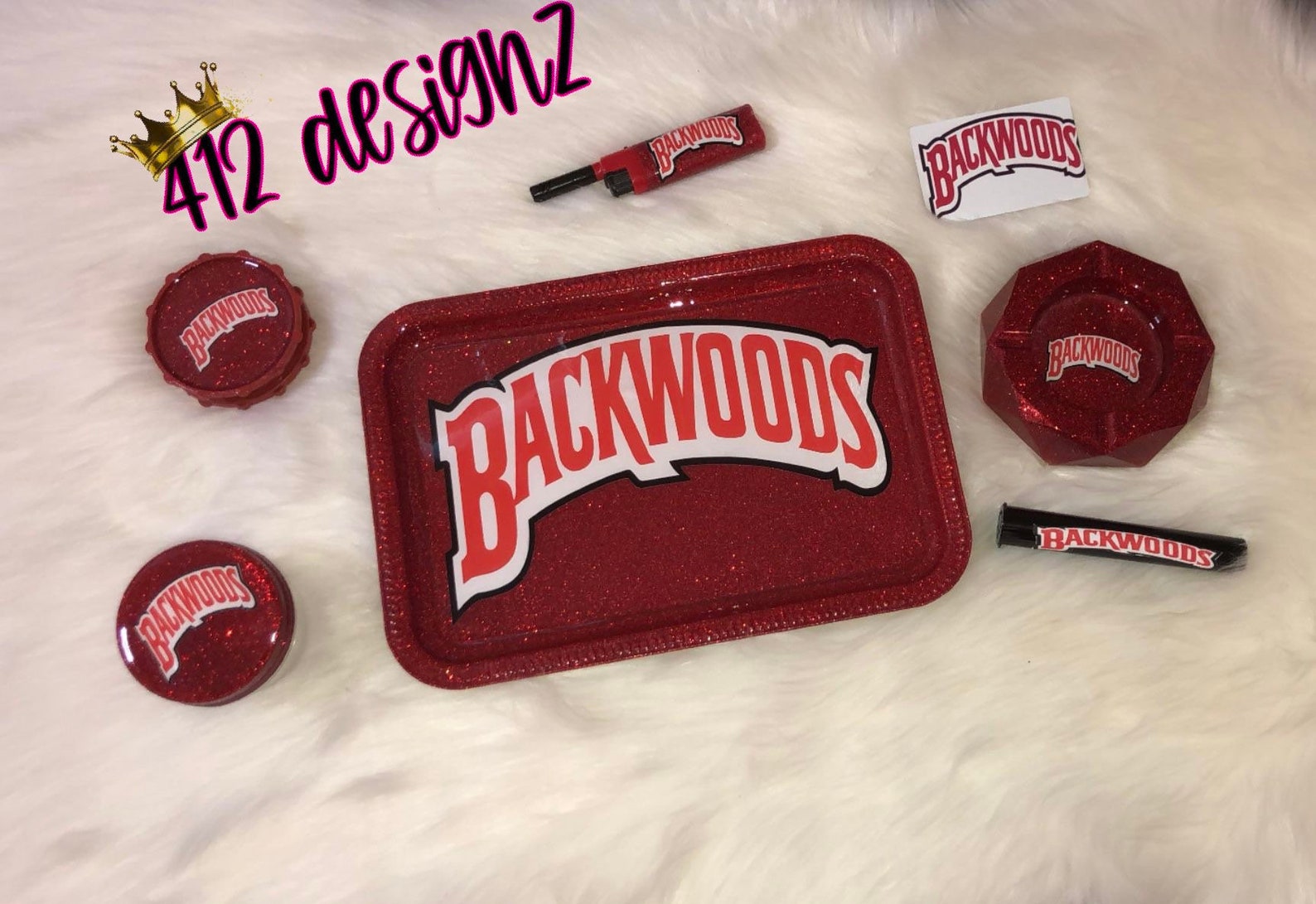 7 Piece Rolling Tray Sets/weed Mom/ Weed Dad/ 420 Trays/ | Etsy