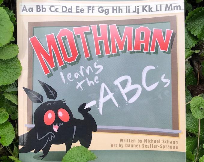 Mothman Learns the Abcs - Children's Book! - Etsy