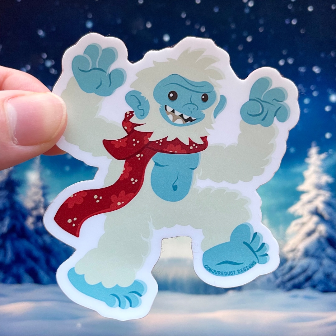 Yeti! - Sticker - Etsy