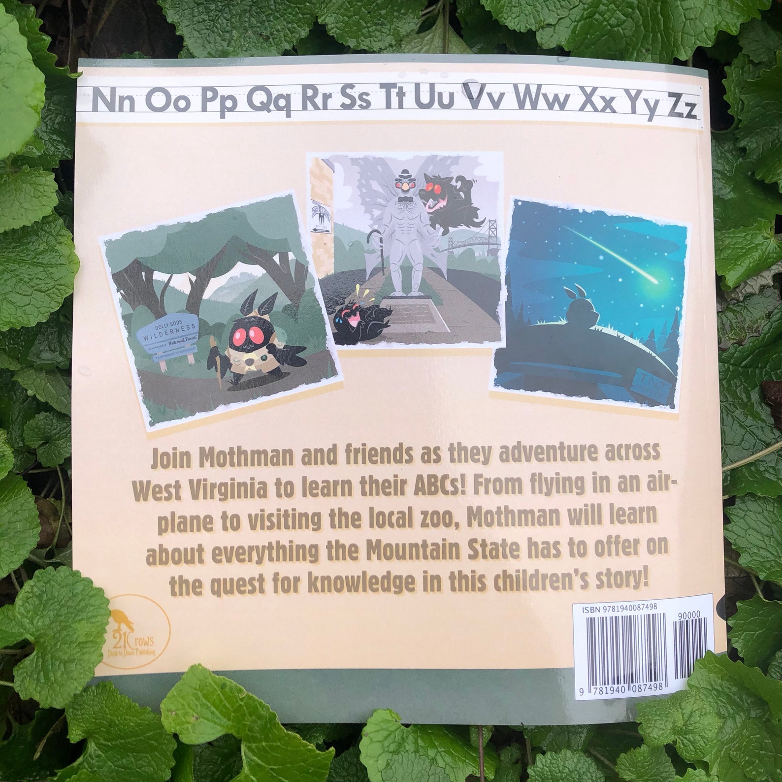 Mothman Learns the Abcs Children's Book - Etsy