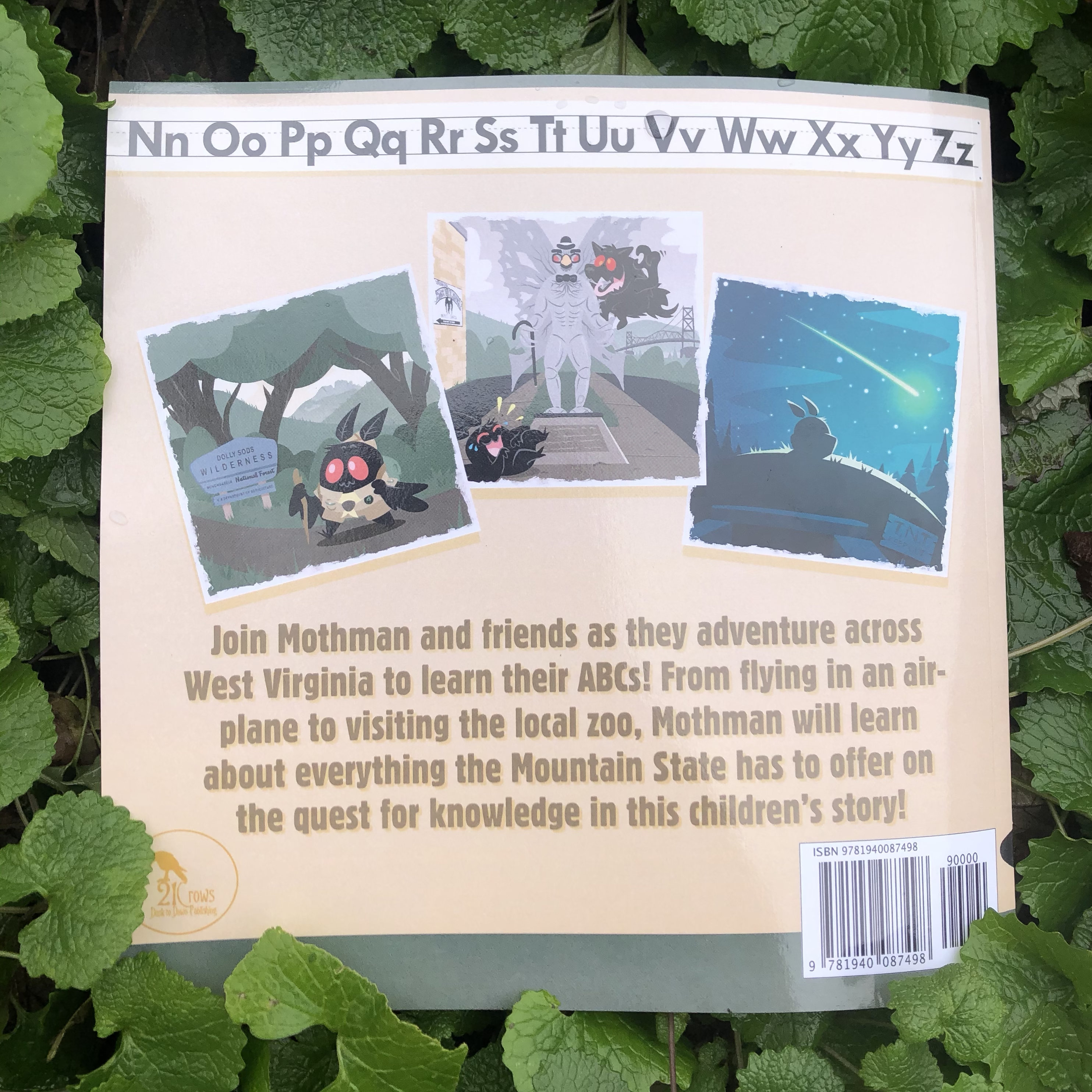 Mothman Learns the Abcs Children's Book - Etsy