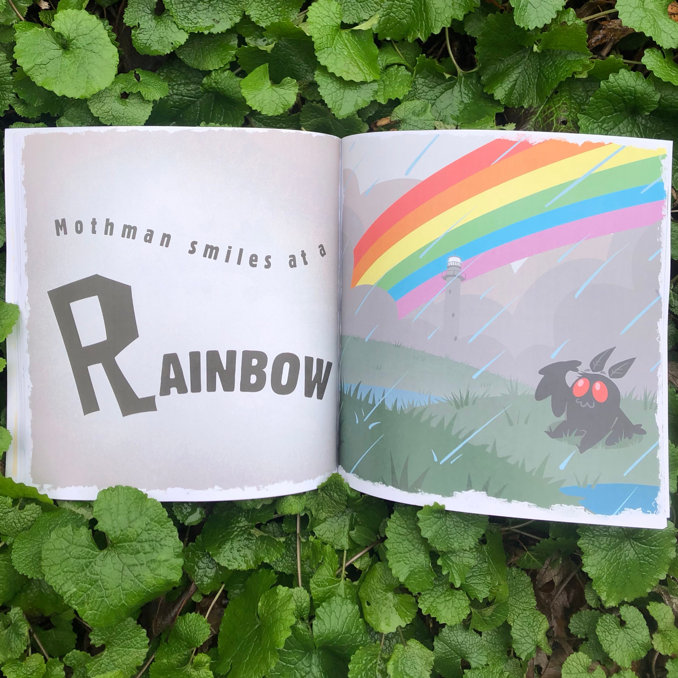 Mothman Learns the Abcs Children's Book - Etsy