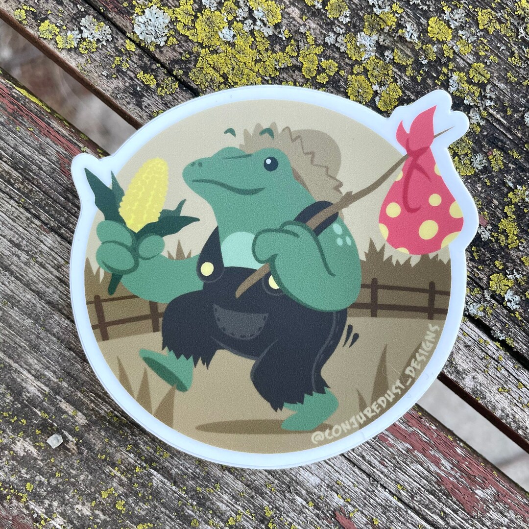 Midwest Loveland Frog Sticker - Etsy