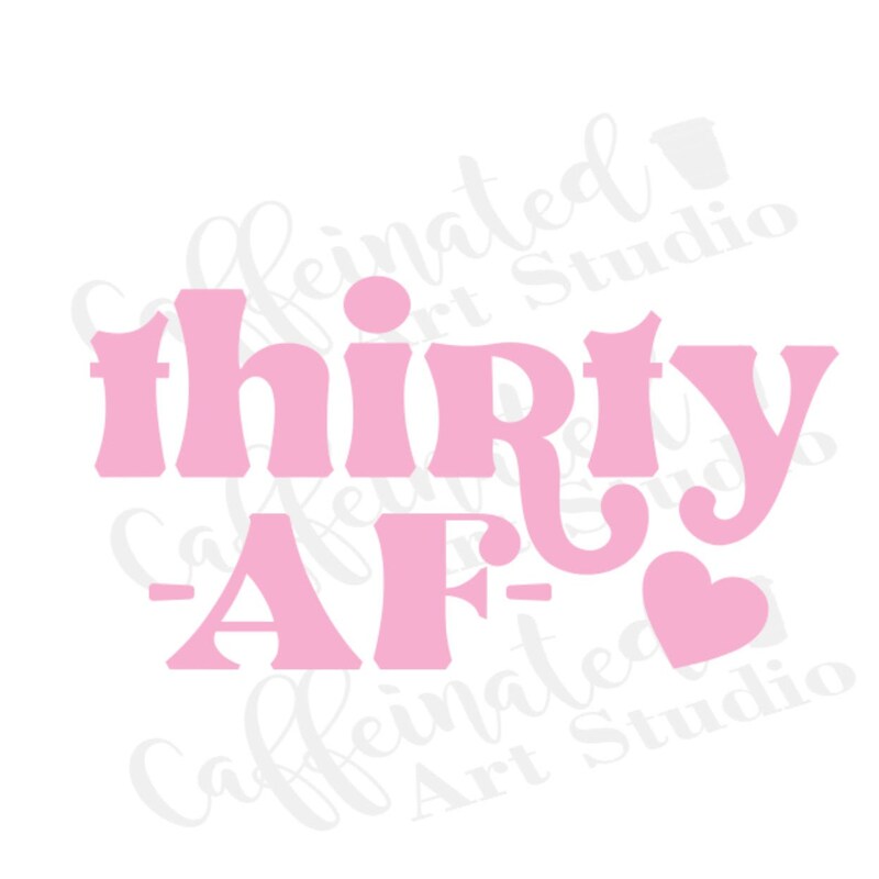 Thirty Af - Etsy