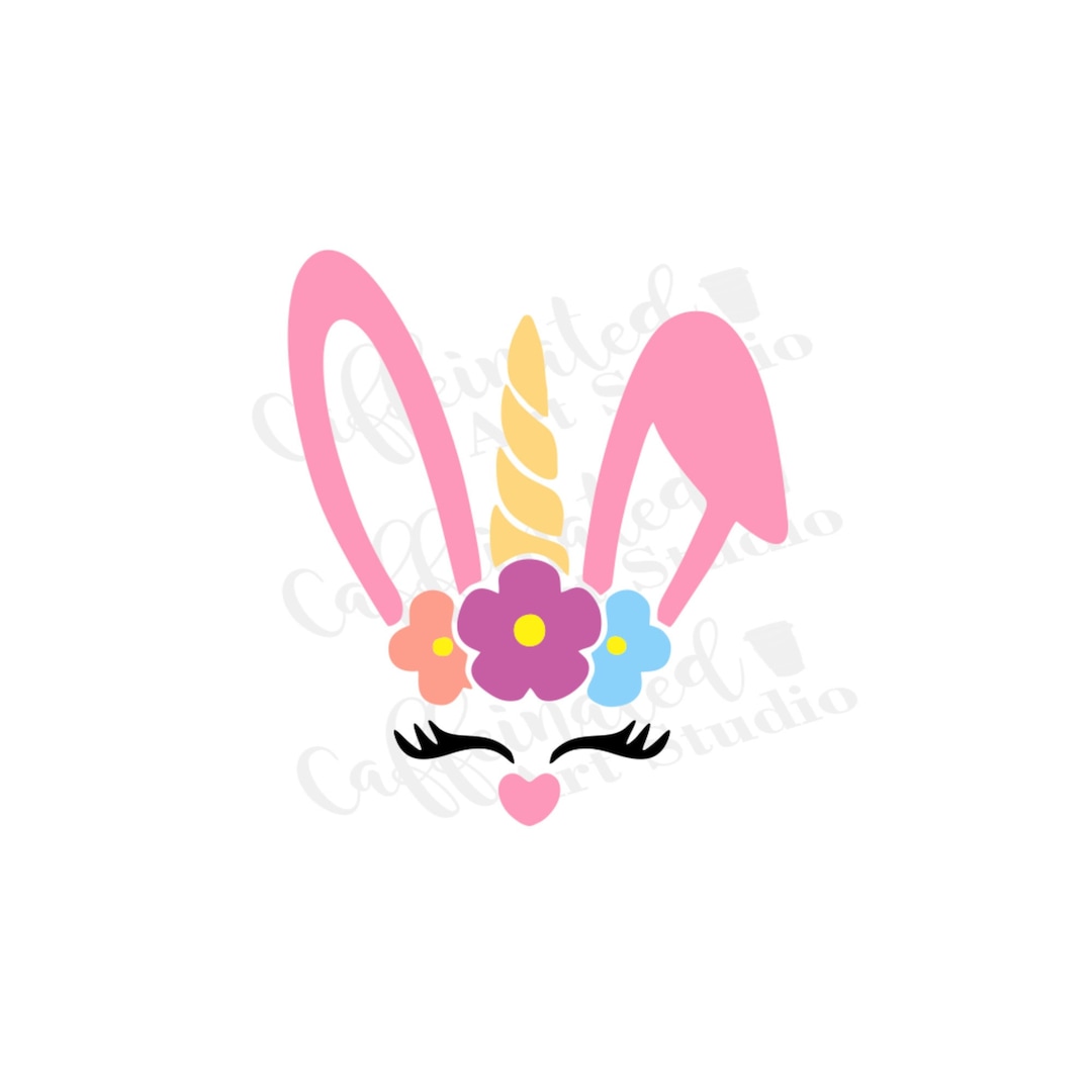Easter Unicorn Svg / Bunny Unicorn Svg / Unicorn Svg / Easter Svg ...