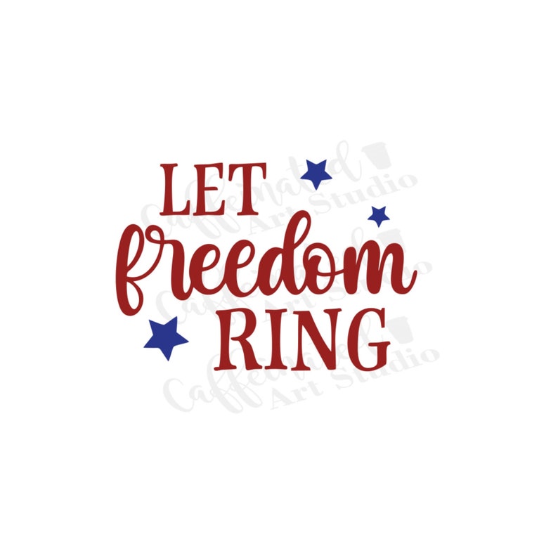 Let Freedom Ring Svg / Fireworks Svg / 4th of July Svg / Red - Etsy