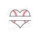 Baseball Split Frame Svg / Baseball Svg / Digital Download Does Not ...