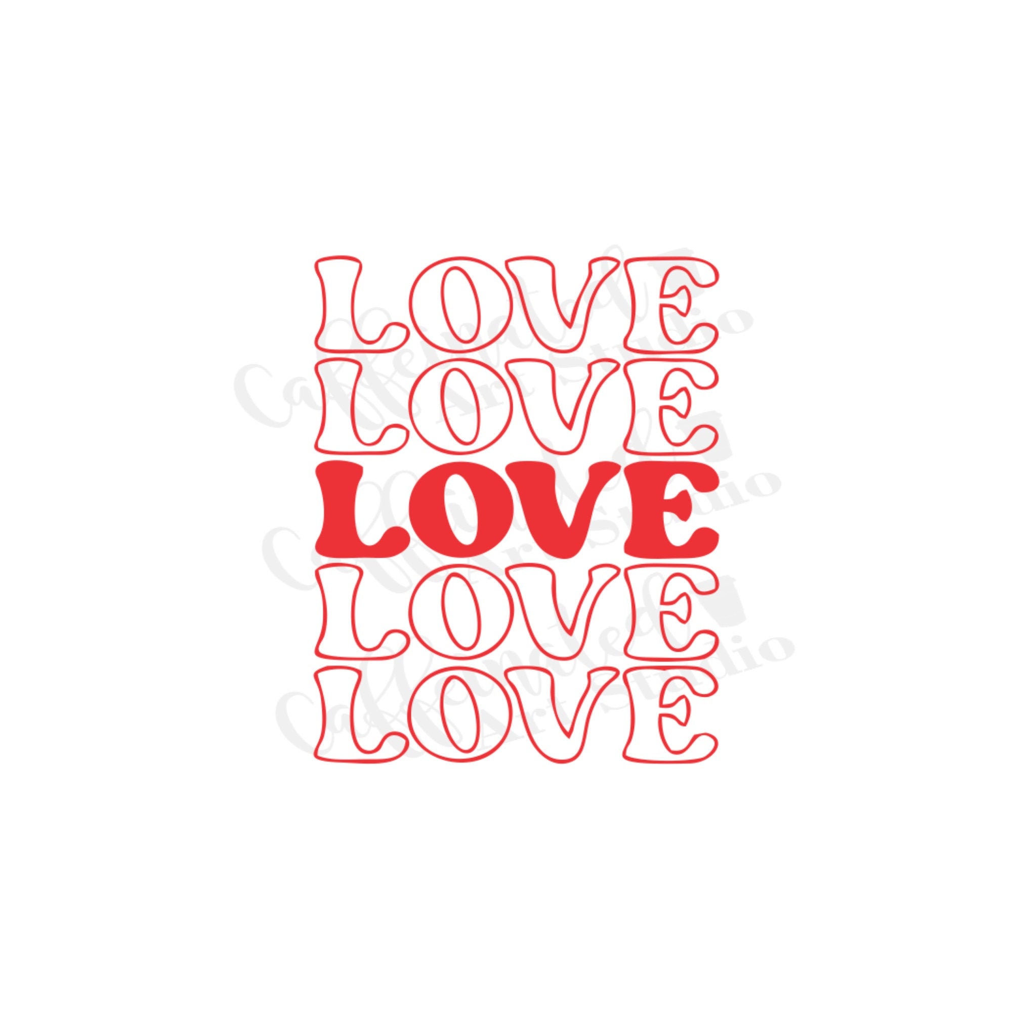 Love svg / love stacked svg / valentine svg / valentines day | Etsy