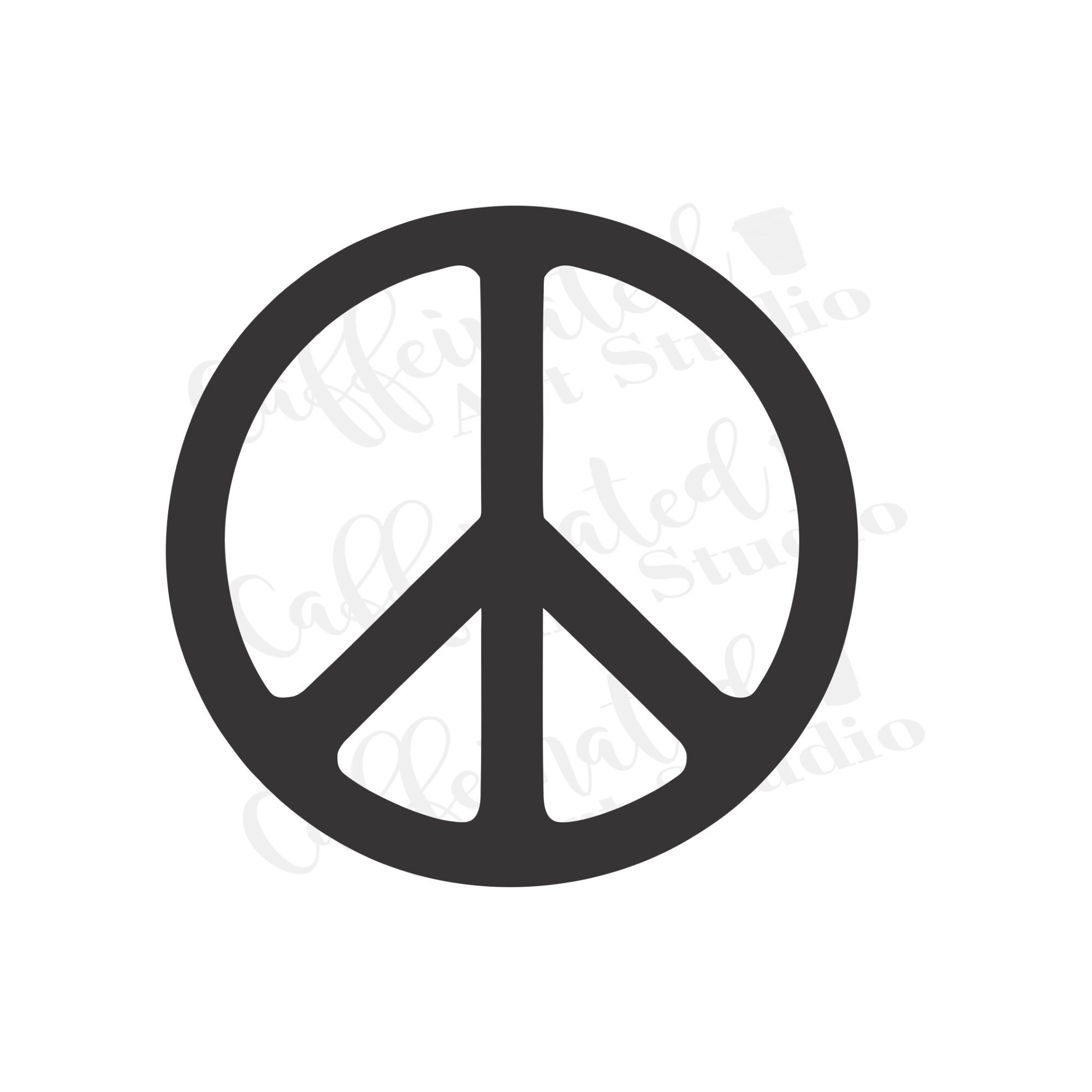 Peace Sign Svg / Peace Svg / Digital Download - Etsy