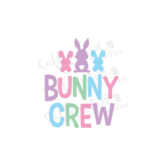Bunny Crew Svg / Hunting Crew Svg / Easter Svg / Easter Hunt | Etsy