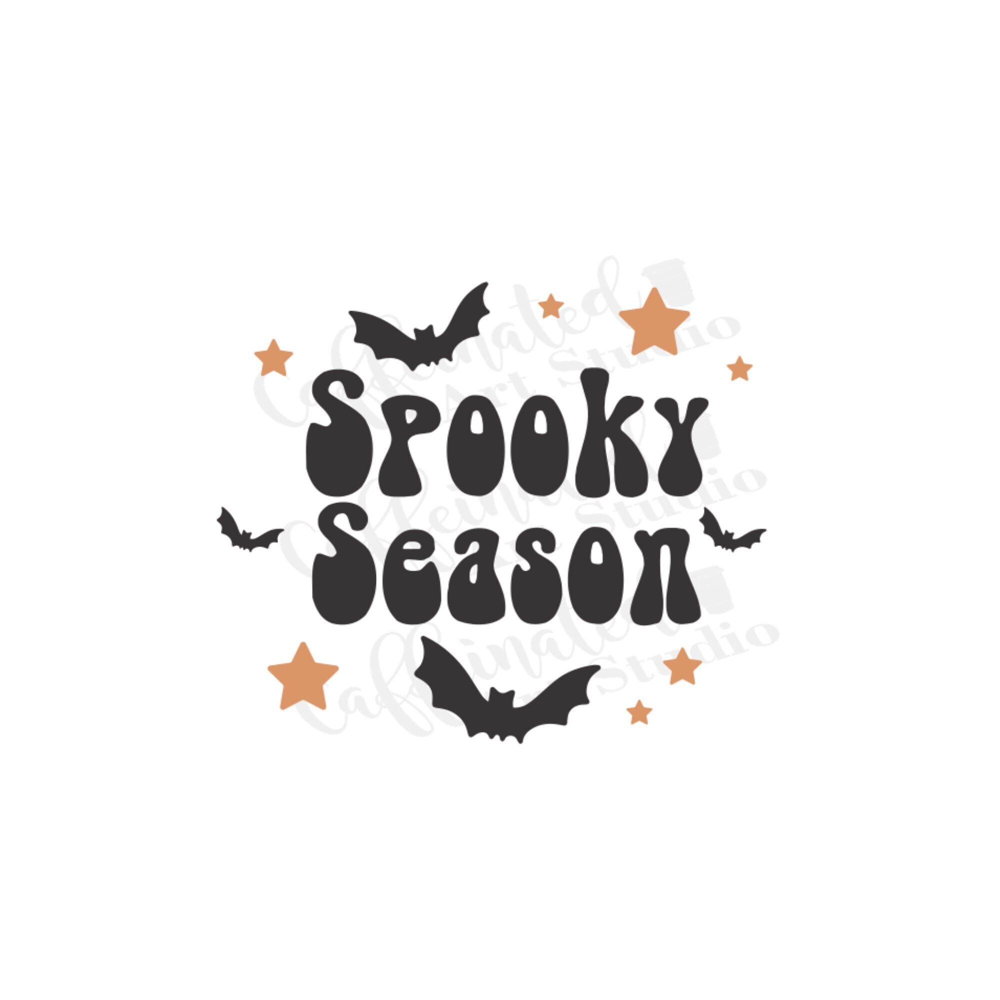 Drawing & Illustration Halloween SVG Spooky Season SVG Digital Cut File ...