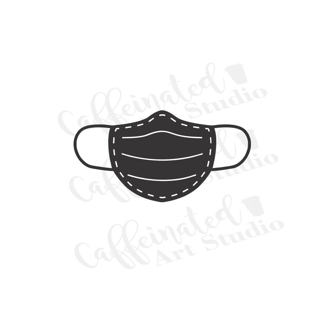 Face Mask Svg / Mask Svg / Face Mask Svg File - Etsy