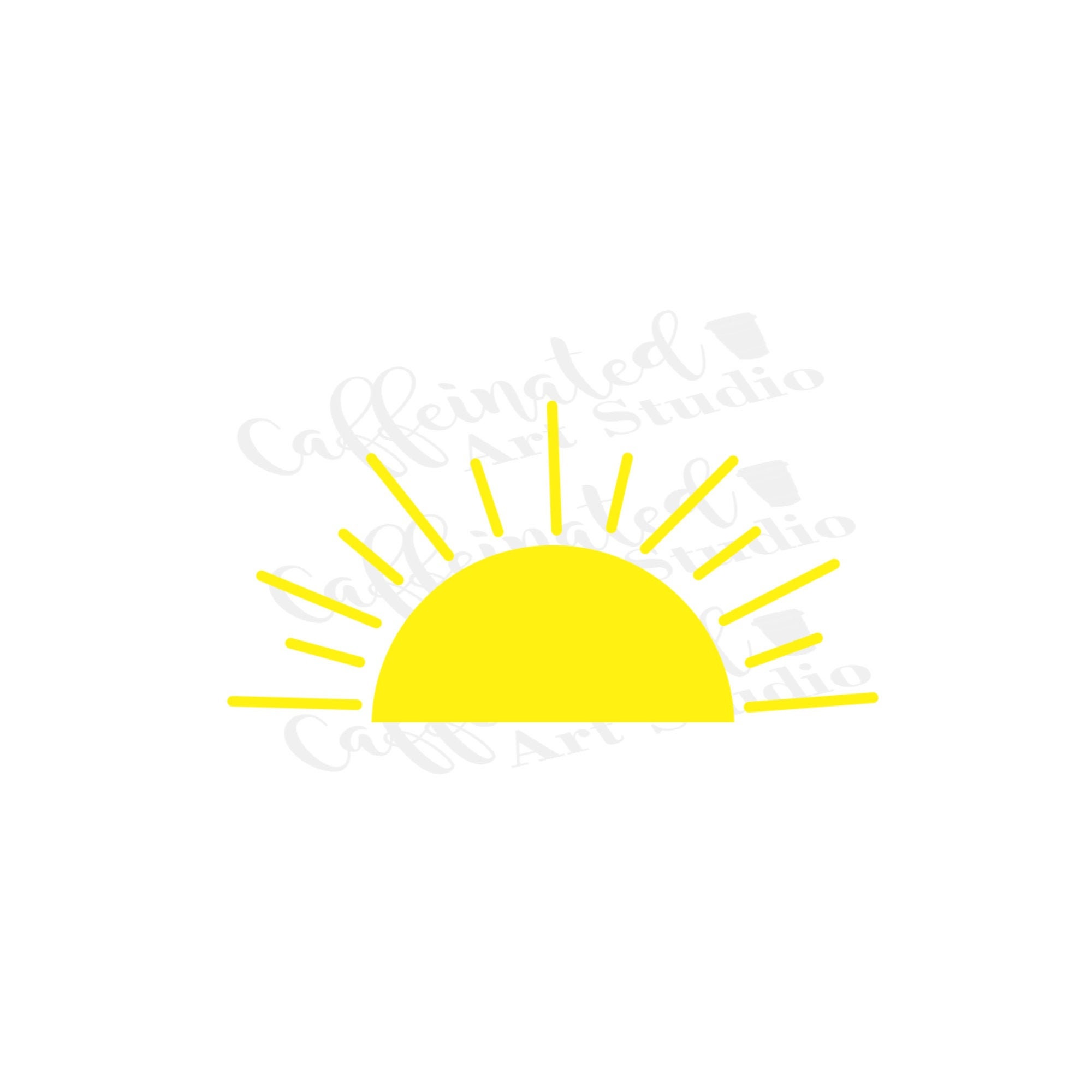 Sunshine Svg / Sun Svg / Sun Rays Svg / Hello Summer Svg / - Etsy Australia