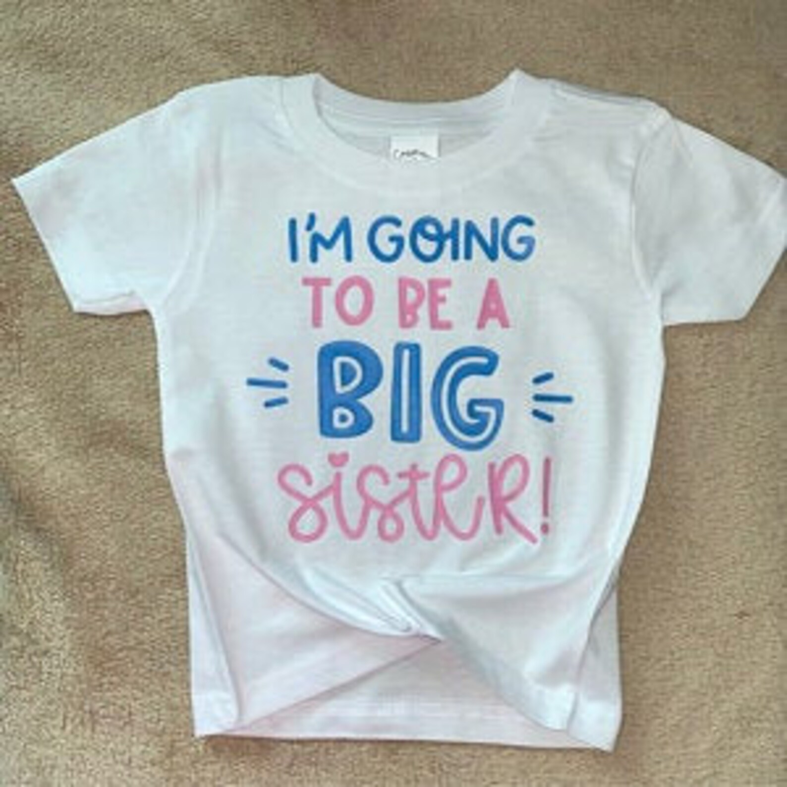 I'm Going to Be a Big Sister Svg / Big Sister Svg / - Etsy