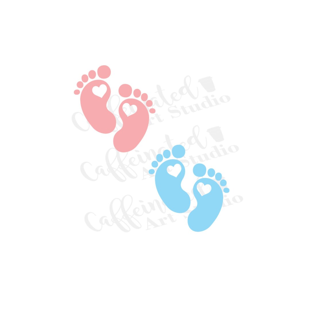 Baby Feet / Baby Footprints Svg / Baby Svg / Newborn Svg / Digital ...