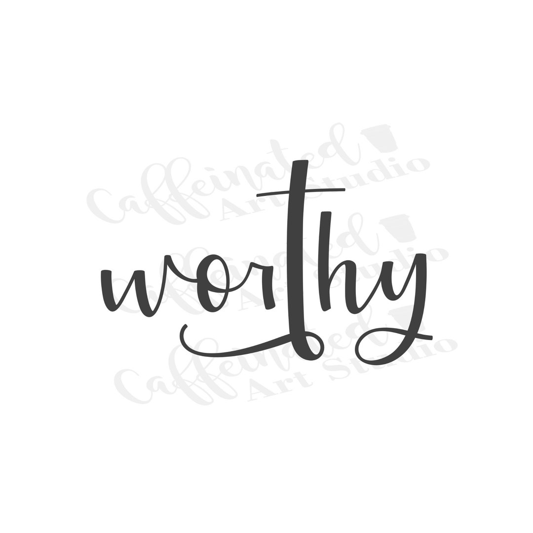 Worthy Svg / Jesus Svg / Religion Svg / Digital Download - Etsy