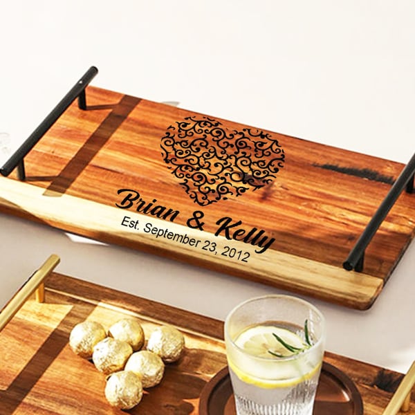 Serving Tray With Handles - Etsy
