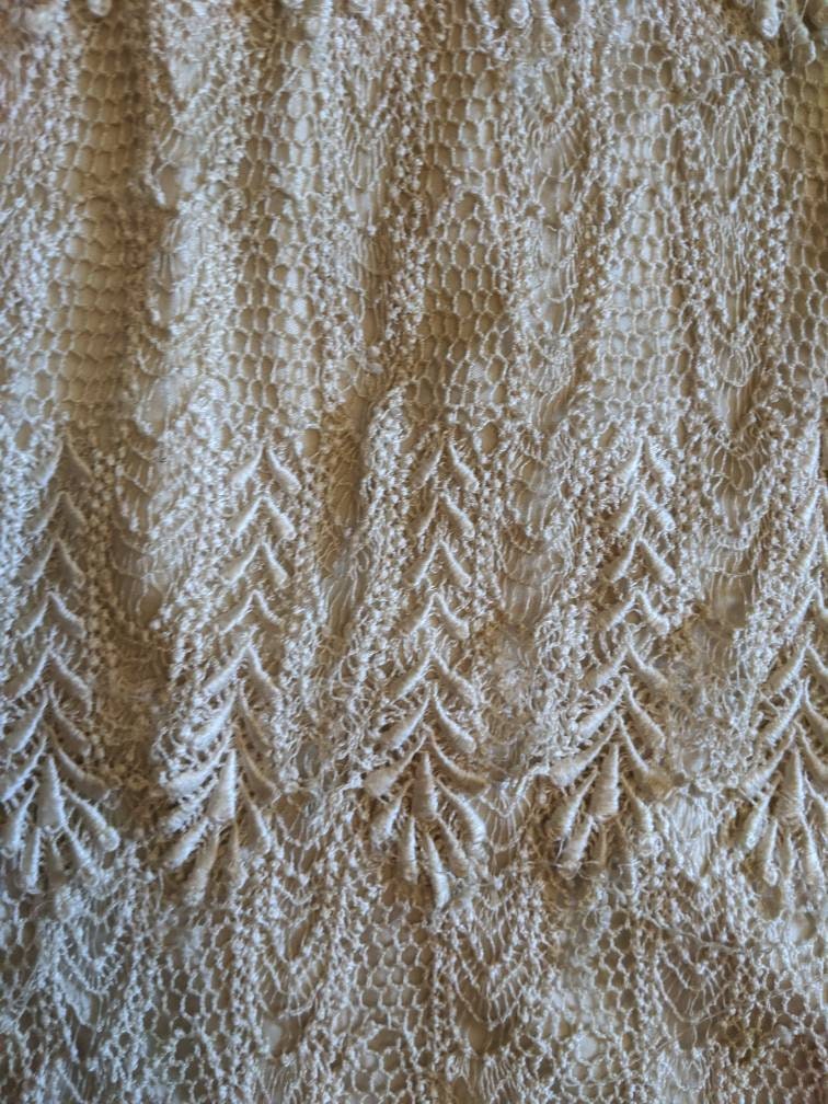 70s Lace Western Dress // Vintage Wedding Dress // Off - Etsy España