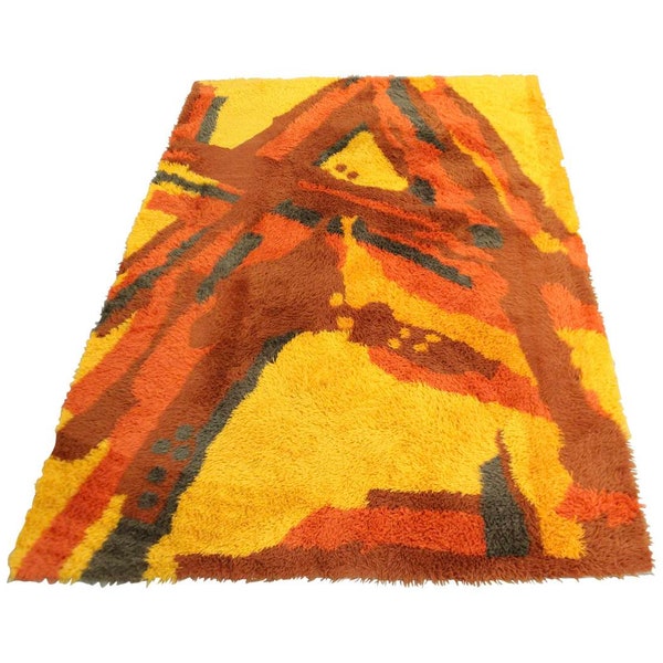 Vintage Shag Rug - Etsy