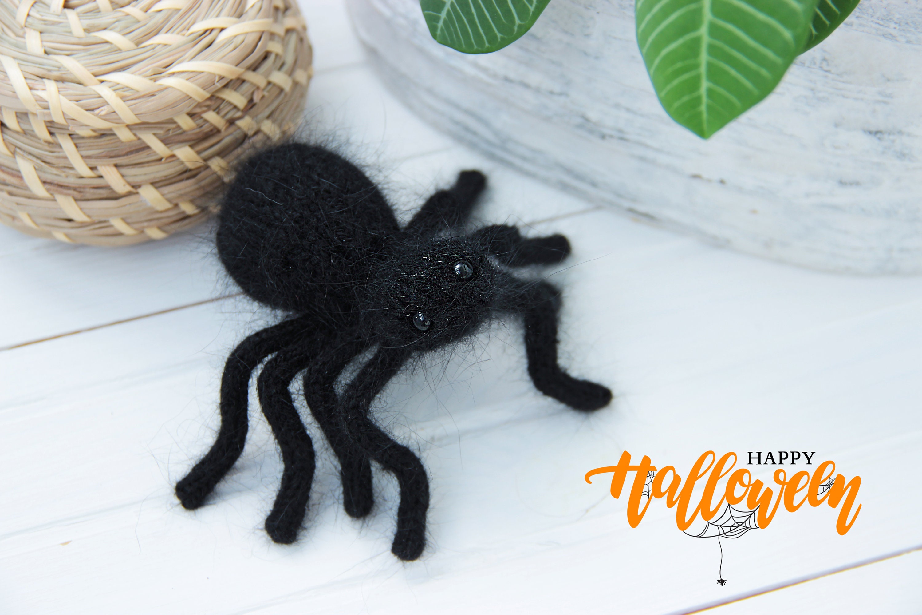 Spider Knitting Pattern: Halloween Toy Tarantula (PDF) - Etsy