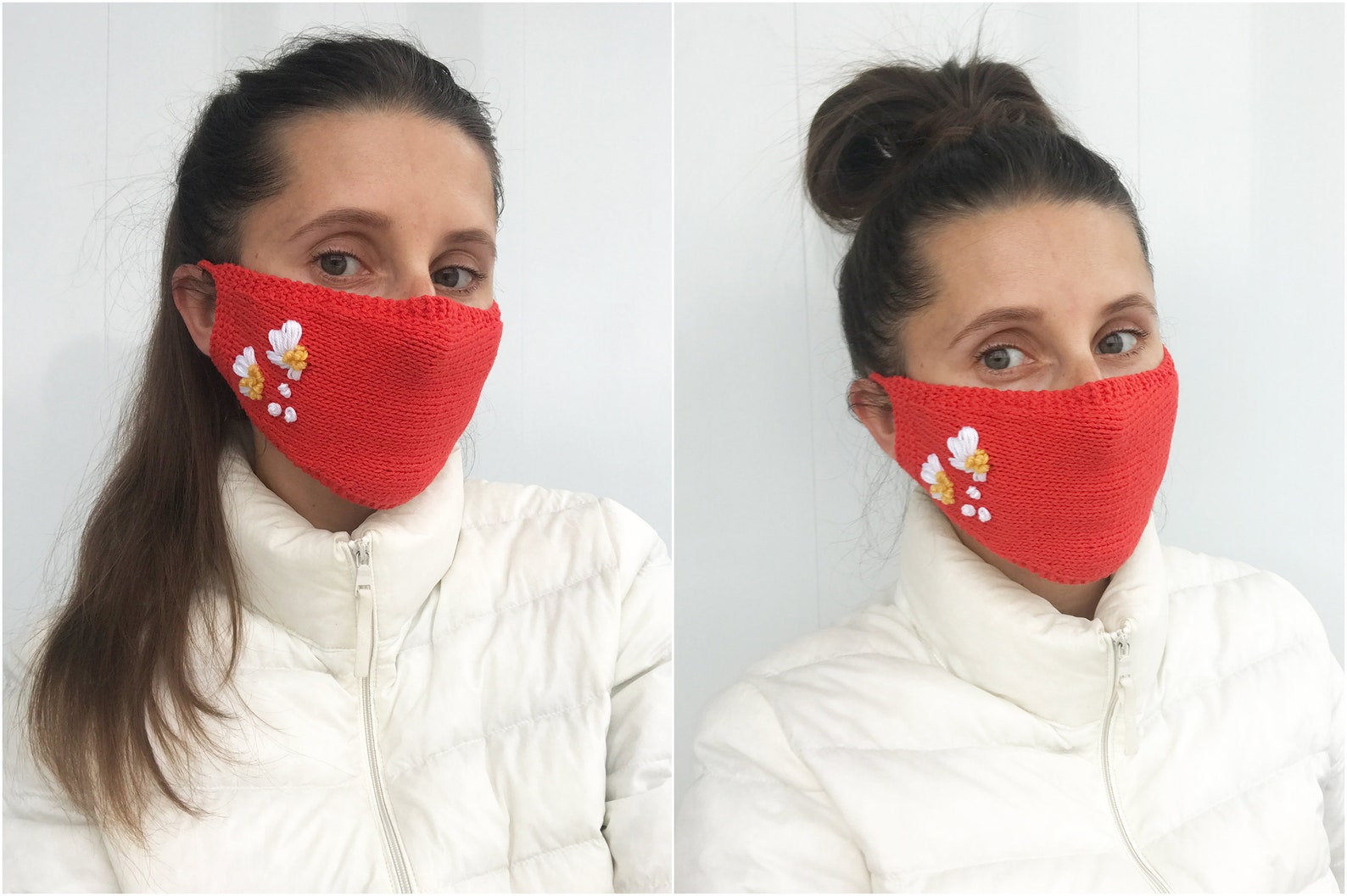 Washable Protective Face Mask Knitting PATTERN Adults & Kids - Etsy