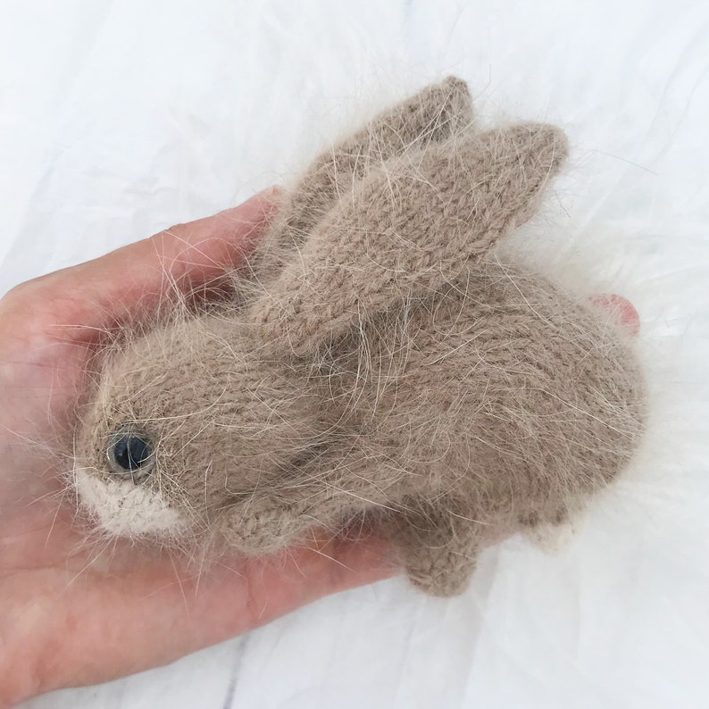 Easter bunny pattern Knitted bunny toy pattern Rabbit toy | Etsy