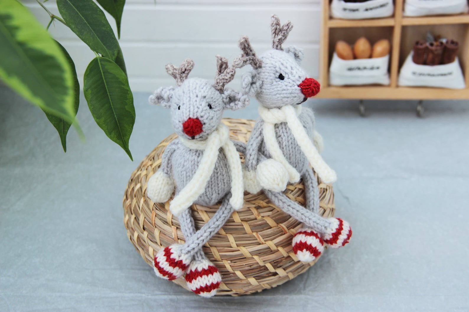 Deer Knitting PATTERN, Knit Reindeer Handmade Toy PDF, Knitted Fawn ...