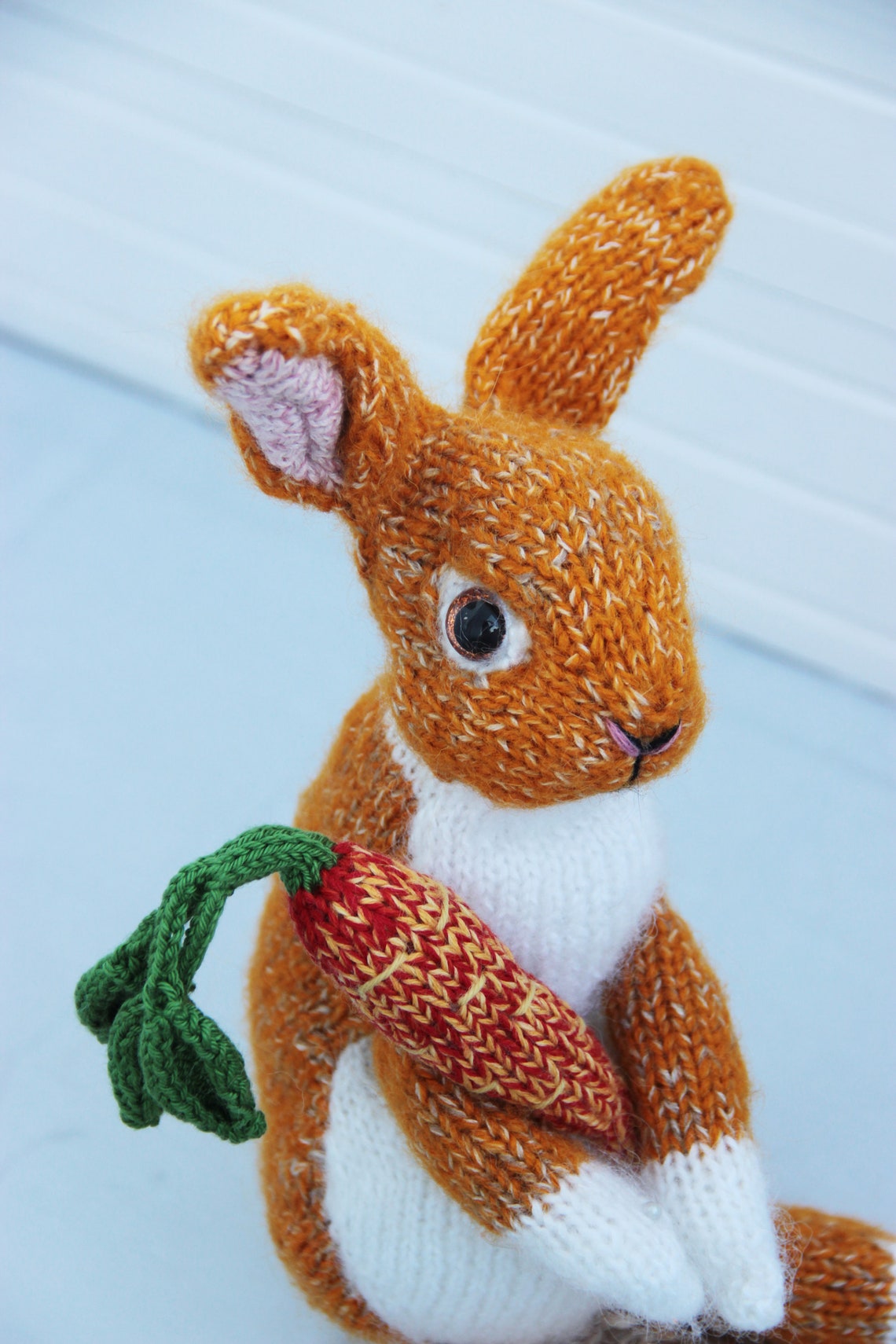 Carrot Knitting PATTERN Amigurumi Knit Carrot PDF Easter | Etsy