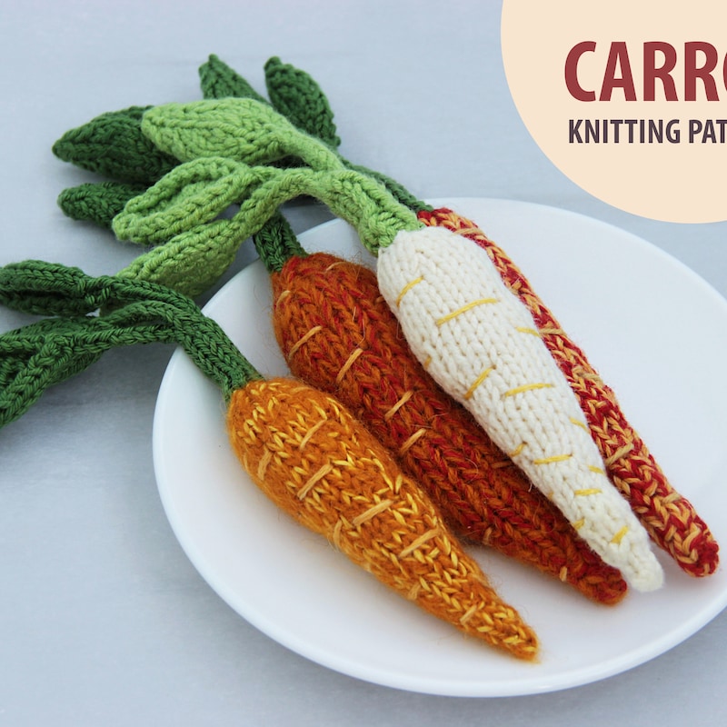 Knitted Food Pattern - Etsy