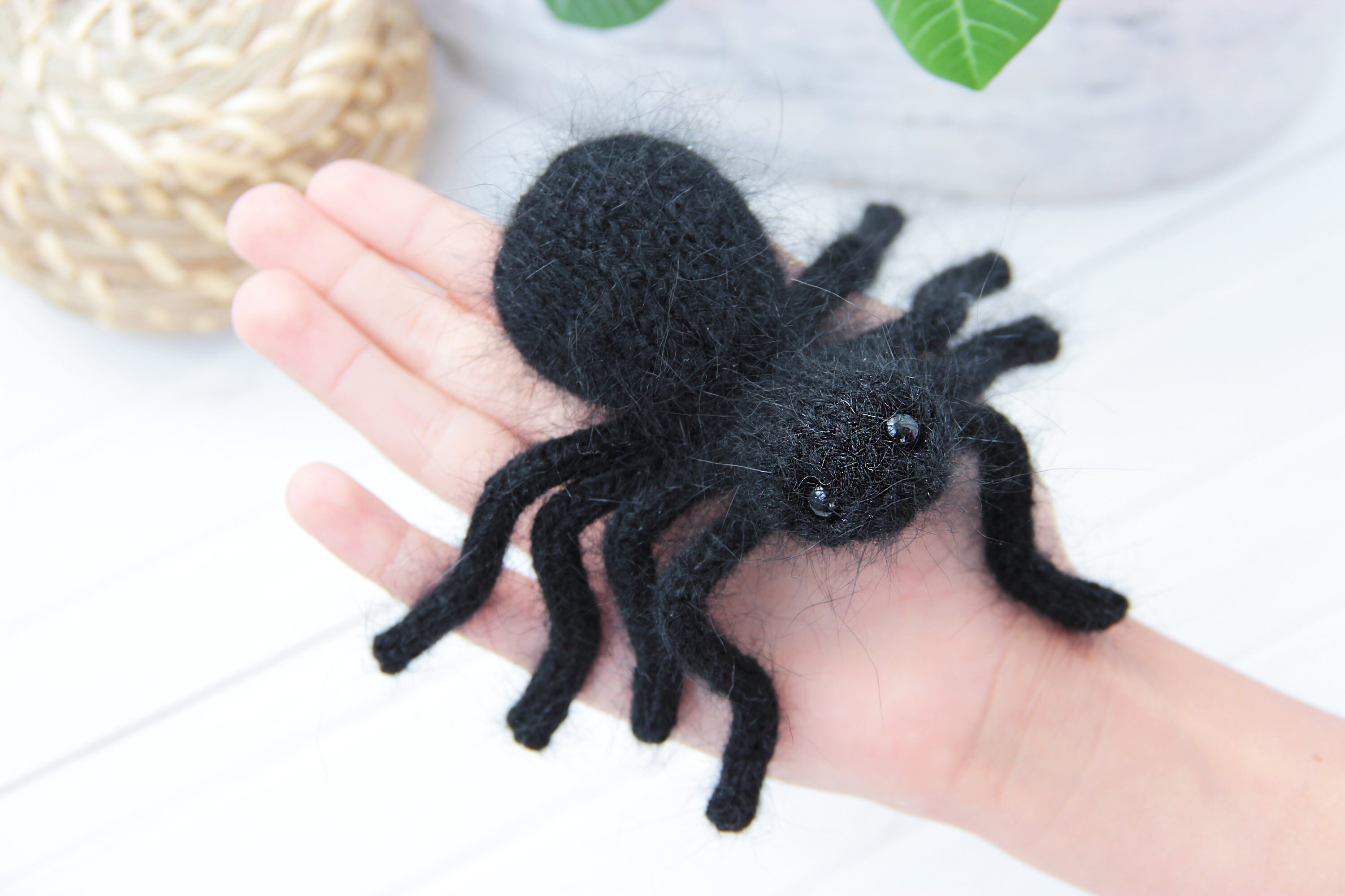 Spider Knitting Pattern: Halloween Toy Tarantula (PDF) - Etsy