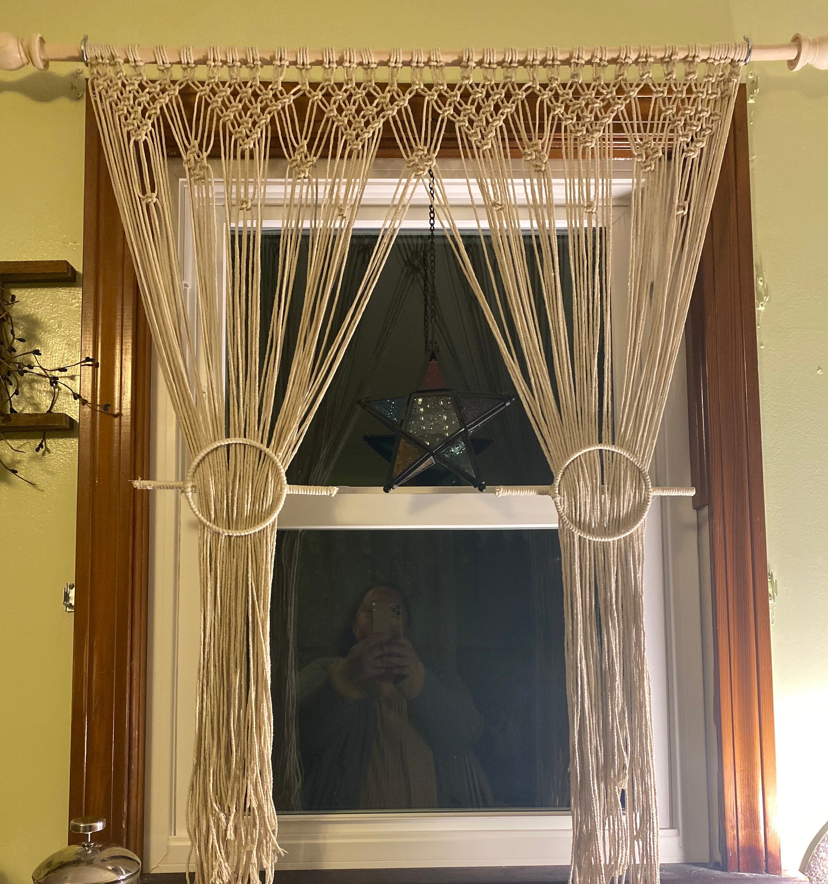 Made to order macrame curtains | Etsy