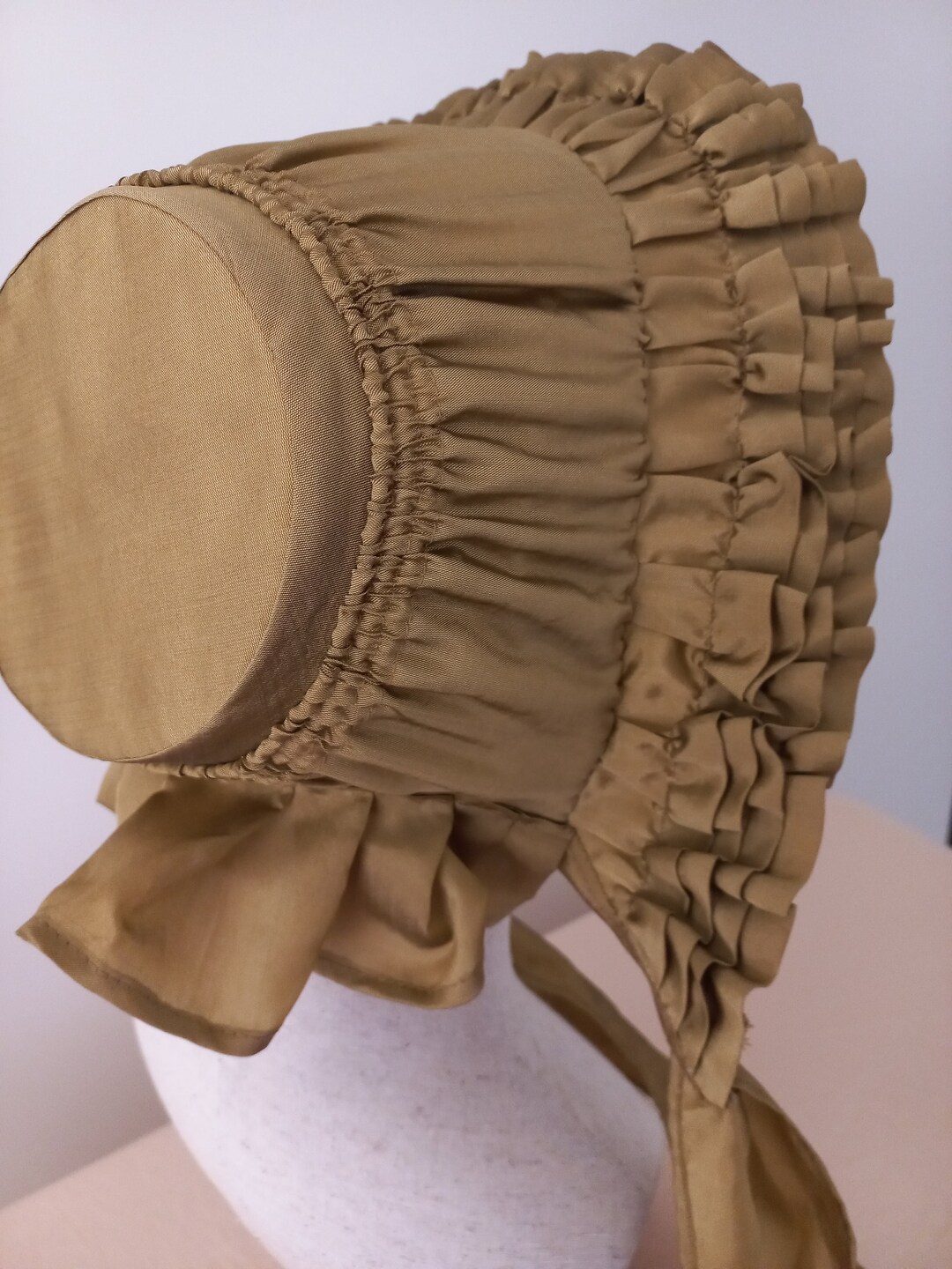 Gorgeous Taffeta Spoon Bonnet - Etsy