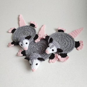 Opossum Plush, Cup Holder Coaster, Table Stand, Cute Coaster Possum ...