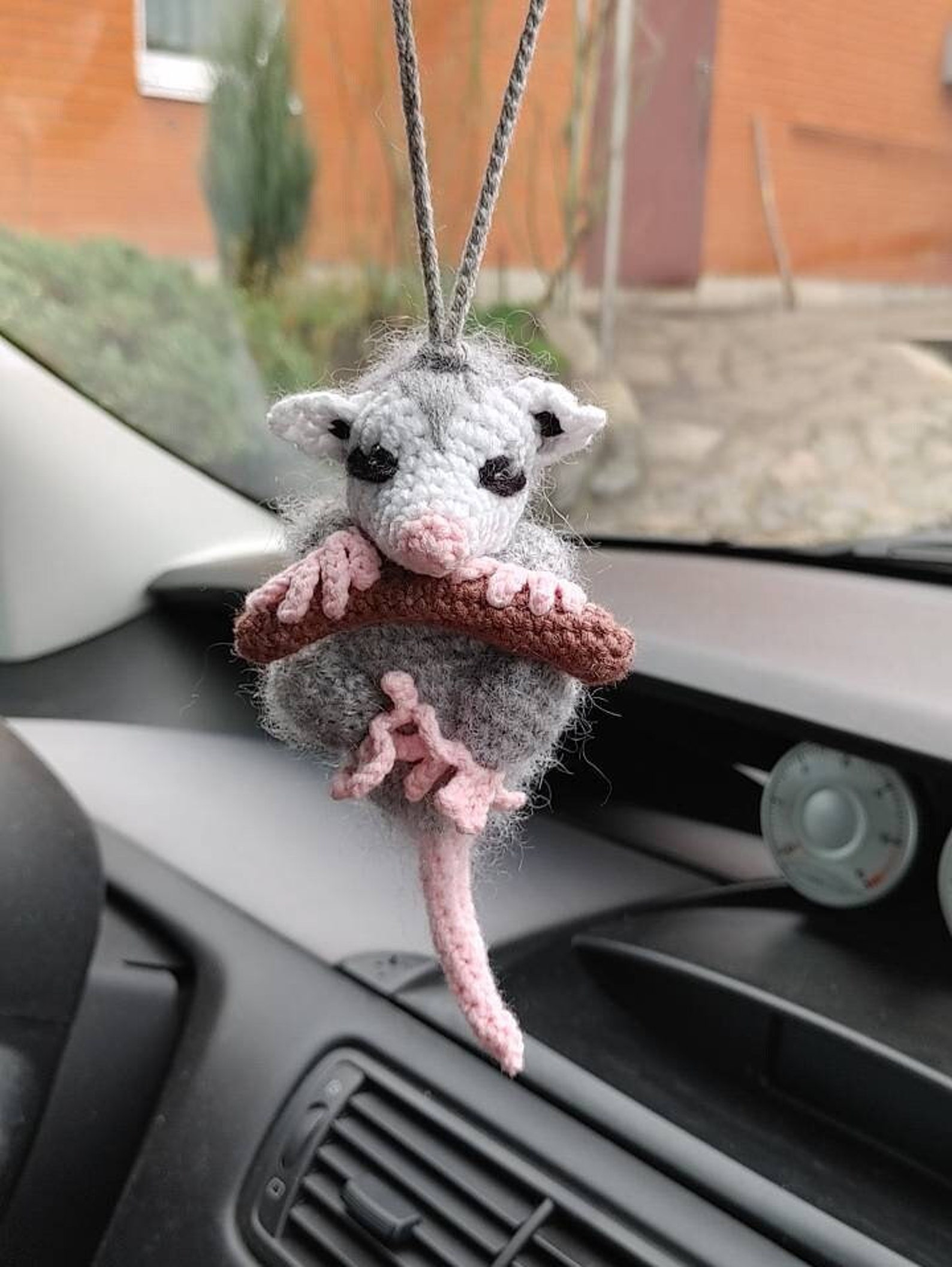 Possum Car Hanging Accessories, Cute Accessories Interior, Charm ...