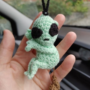 Alien, Car Accessories for Women, Gift for Teens, Car Mirror Hanging ...
