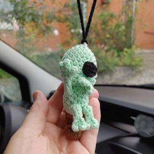 Alien, Car Accessories for Women, Gift for Teens, Car Mirror Hanging ...