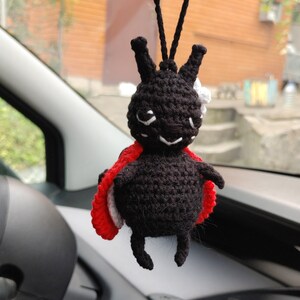 Ladybug Dashboard Decor, Rear View Charm Decoration, Cute Car ...