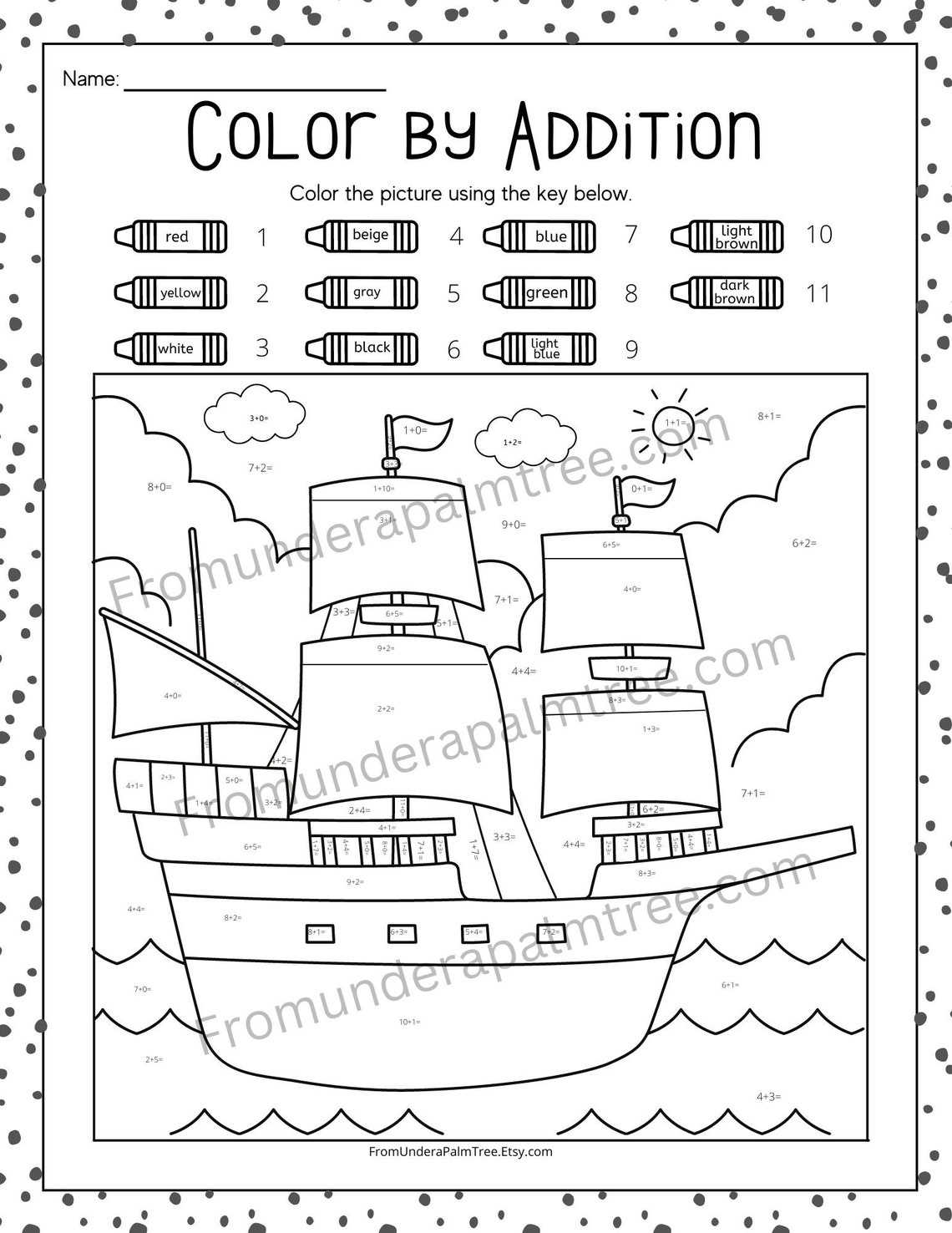 Thanksgiving Coloring Pages, Color by Numbers, Color by Sight Word ...