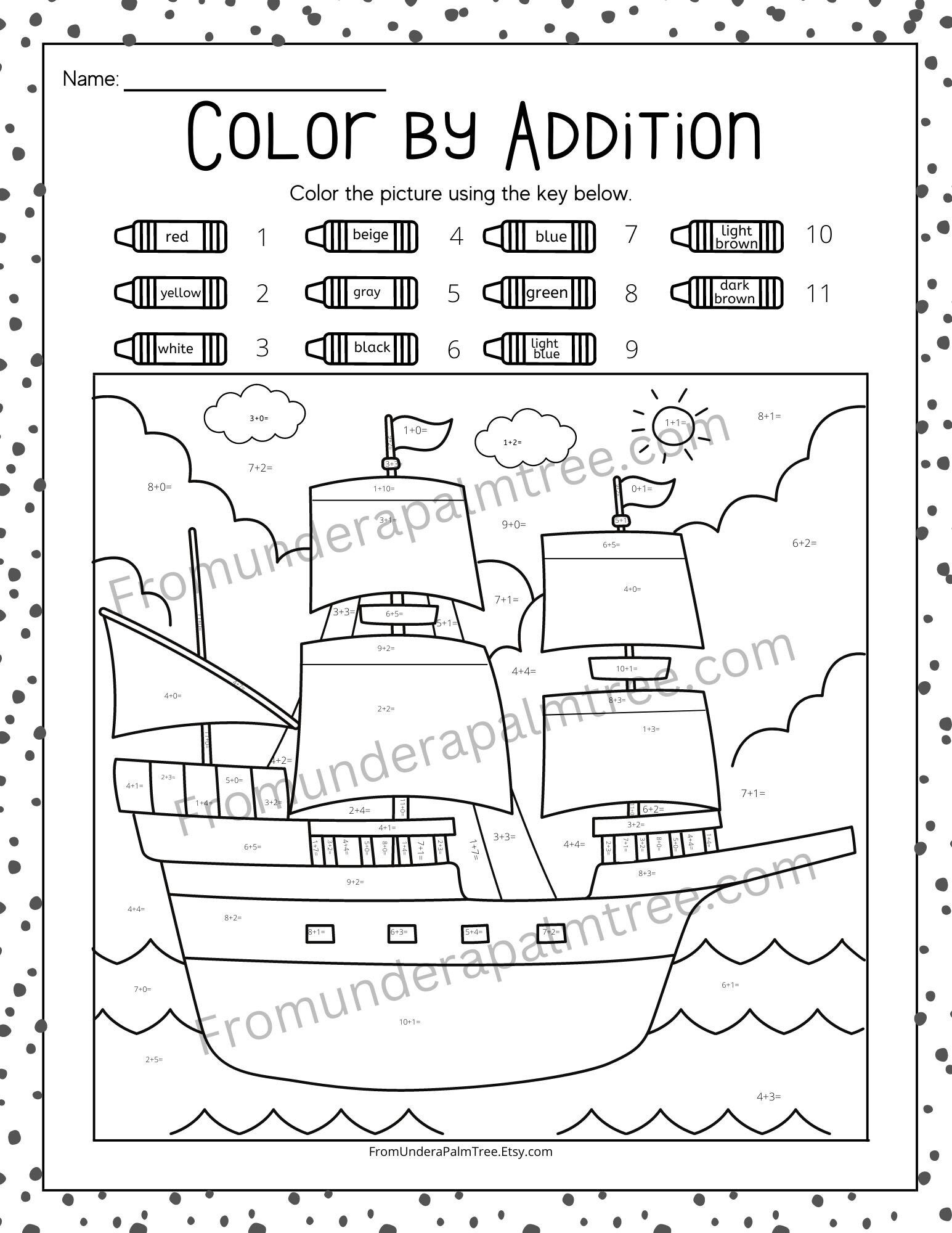 Thanksgiving Coloring Pages, Color by Numbers, Color by Sight Word ...