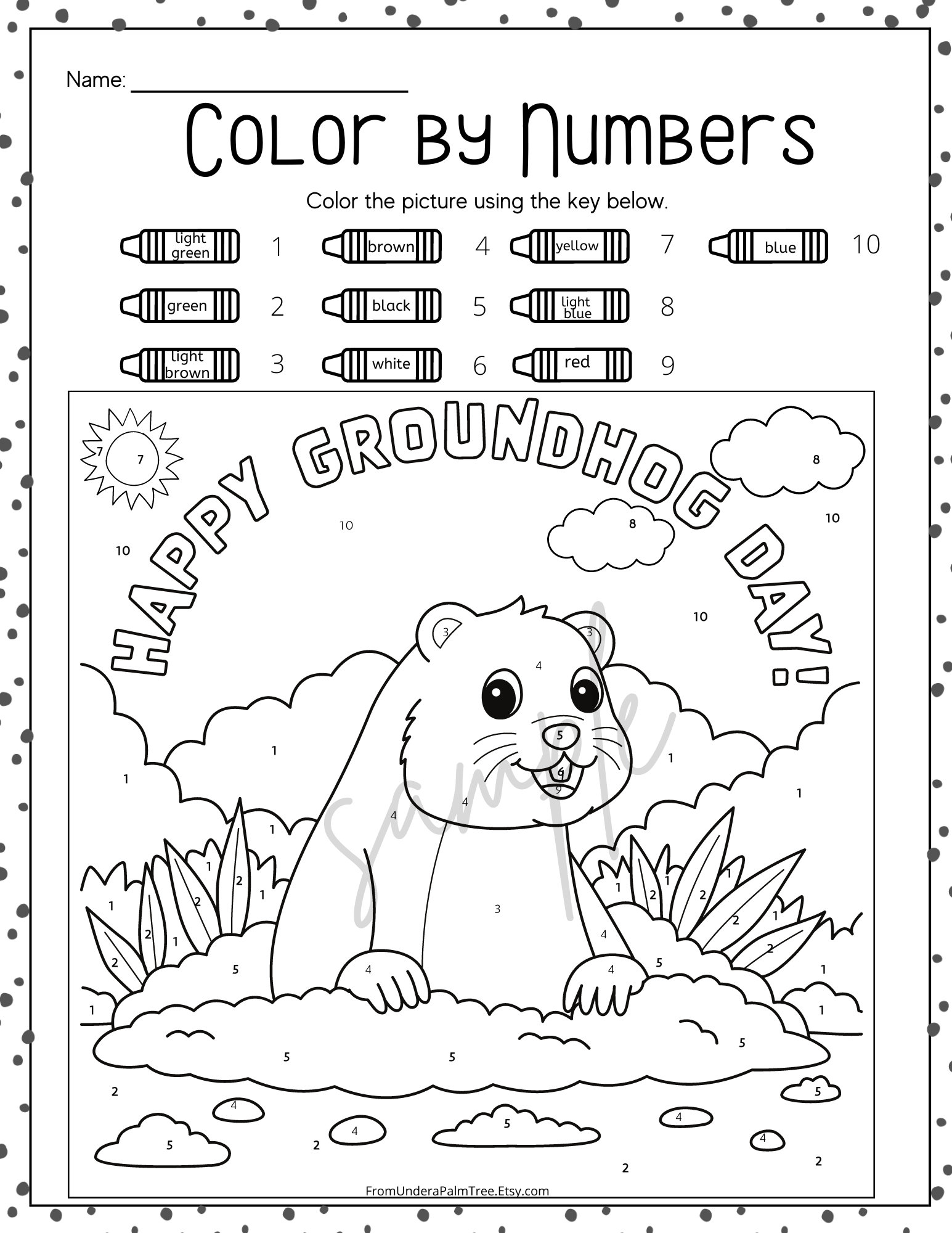 Groundhog Day Worksheet Bundle,groundhog Day Worksheets,kindergarten ...