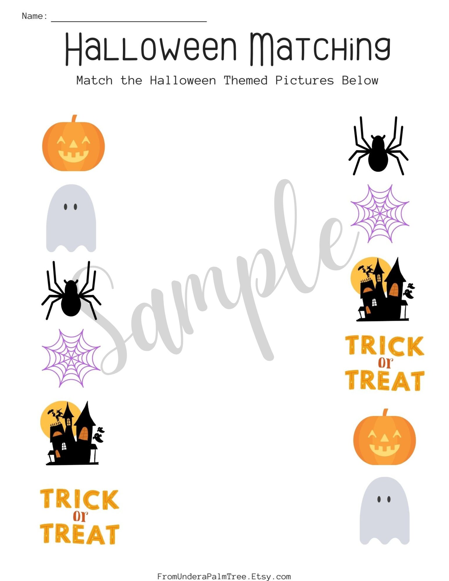 Halloween Worksheet Bundle, Halloween Workbook, Kindergarten Worksheets ...
