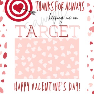 Valentine's Day Printable Gift Card Holder,gift Card Holder,target Gift ...