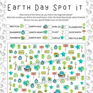 Earth Day Worksheets,earth Day Word Search,earth Day Game,earth Day ...