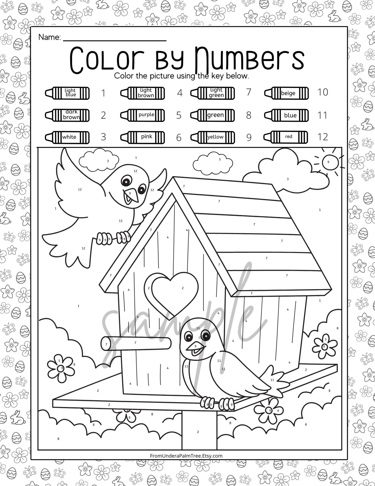 Spring Worksheet Bundle,worksheets,kids Worksheets,spring Word Search ...