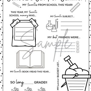 End of School Worksheets,first Grade Worksheets,guided Writing ...