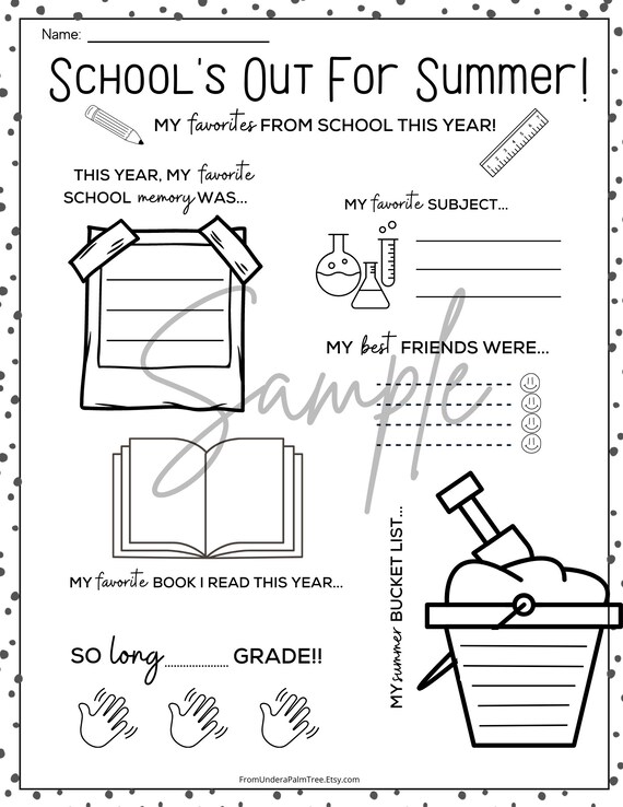First School Years Worksheets